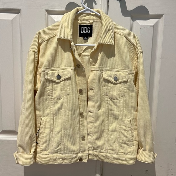 BDG | Jackets & Coats | Yellow Jean Jacket | Poshmark